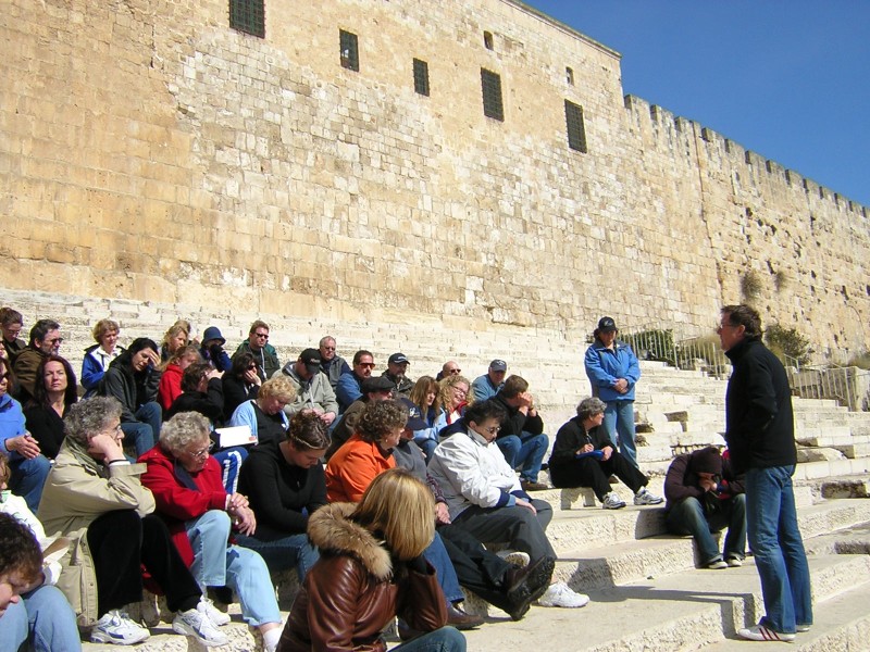 Day #5: Excavations by the Temple Mount walls, Gihon Spring